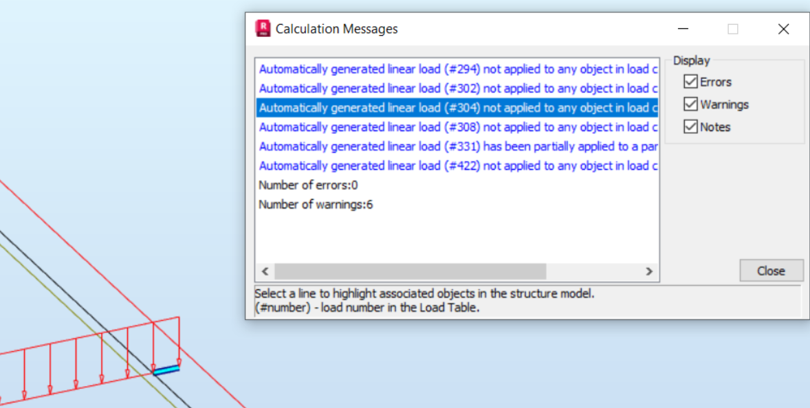 Warning message doesn’t highlight the problem location in the model for ...