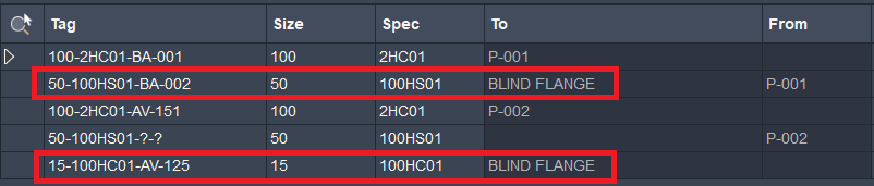 How to connect flange and blind flange symbols on PID pipeline segments ...
