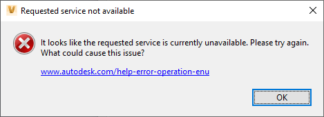 "Requested service not available..." when trying to access Vault Cloud Drive mapping settings in ...