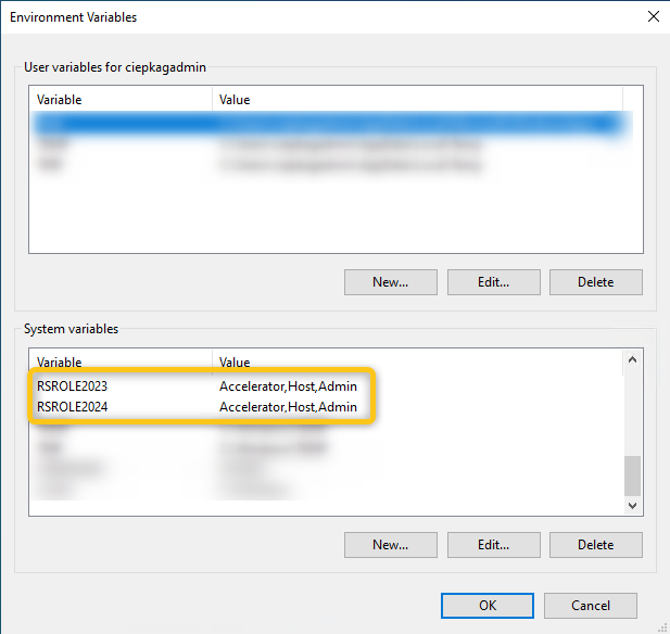 How to activate or deactivate a role of a Revit Server?