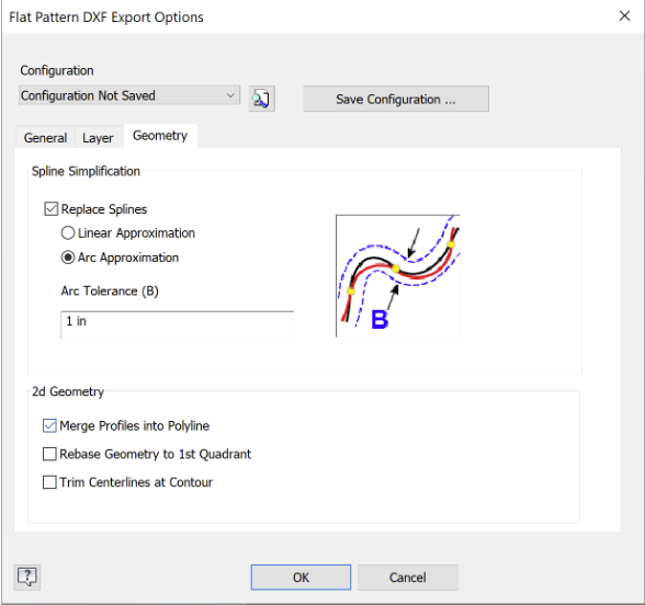 How to increase detail rate of mesh in Unwrap operation in Inventor