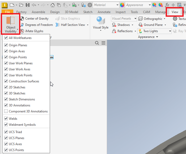 Placed a subassembly and it shows in browser but not in graphics screen ...