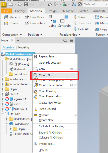 How to import parts into Inventor Nest for CNC setup