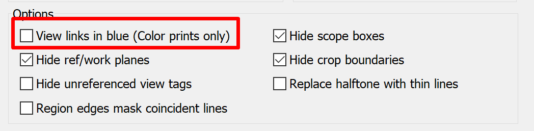 Unable to change section head color apart from blue in Revit