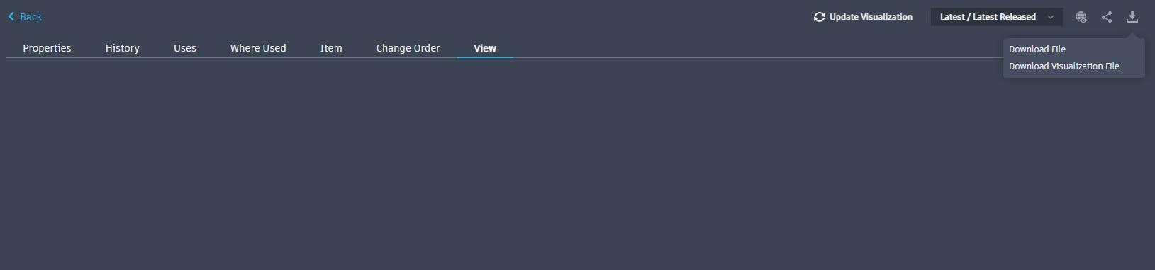 Vault Thin Client view does not show visualization