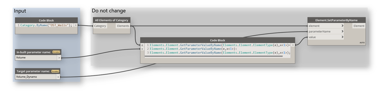 How to calculate the volume for a model in-place with a wall category ...