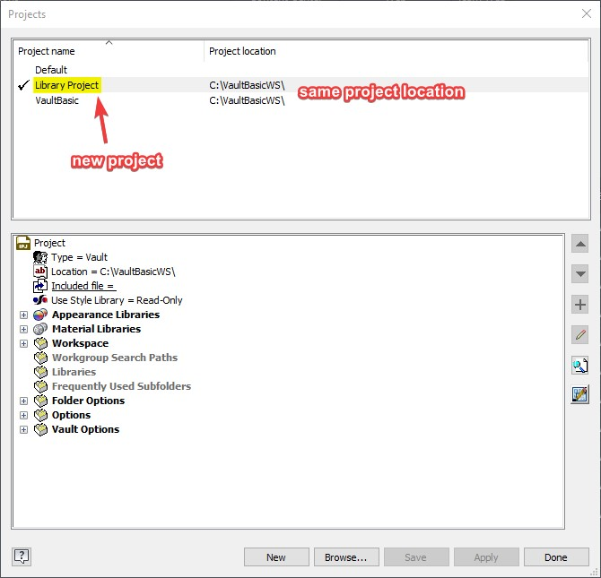 无法使用 Vault Basic 对库零件使用 Copy Design