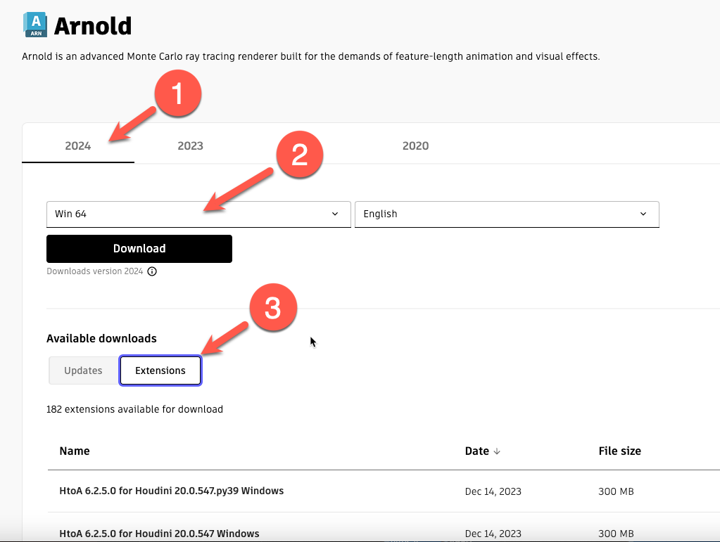 Dónde descargar Arnold