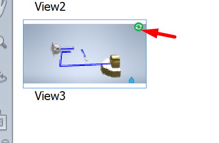 After editing snapshot the IPN Presentation not updating in the camera of Inventor
