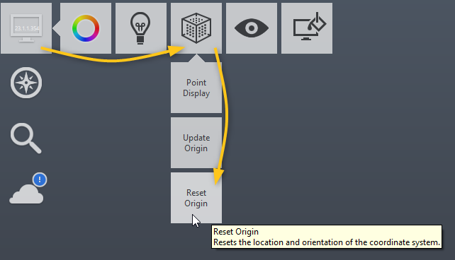 Point clouds with adjusted origin are not aligned to a Revit model when opened in Navisworks