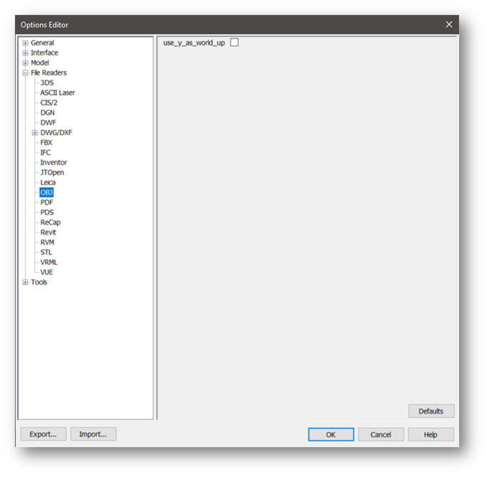 Importing multiple OBJ files generated with photogrammetry software causes display issues in ...