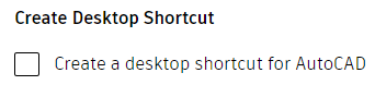 Deploy AutoCAD using custom .arg without creating generic shortcut on desktop