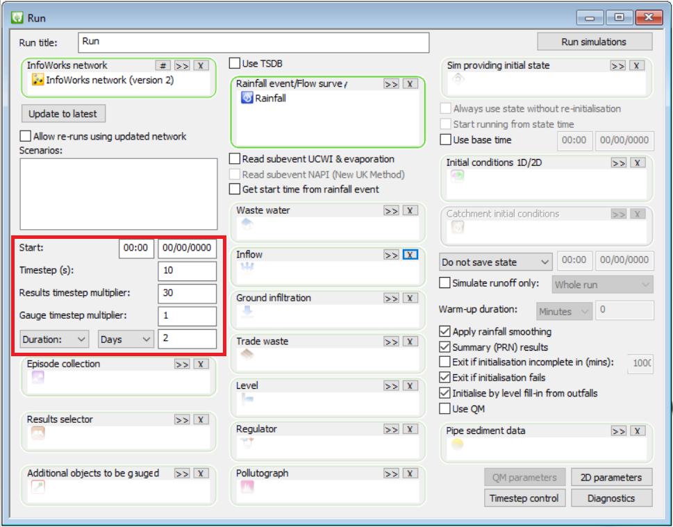 Difference between Maxima and time-varying results in InfoWorks ICM