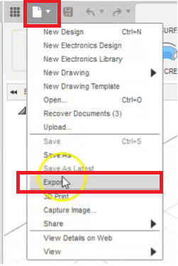 How to export Autodesk Fusion assembly and import it in Inventor
