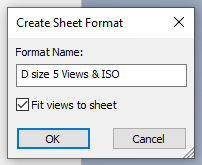 How to create a template with set views in an Inventor drawing