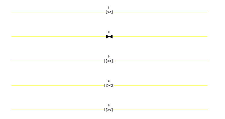 End connections of valves are not visible when opened in AutoCAD from a ...