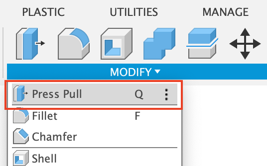 Unable to extrude specific model face in Autodesk Fusion