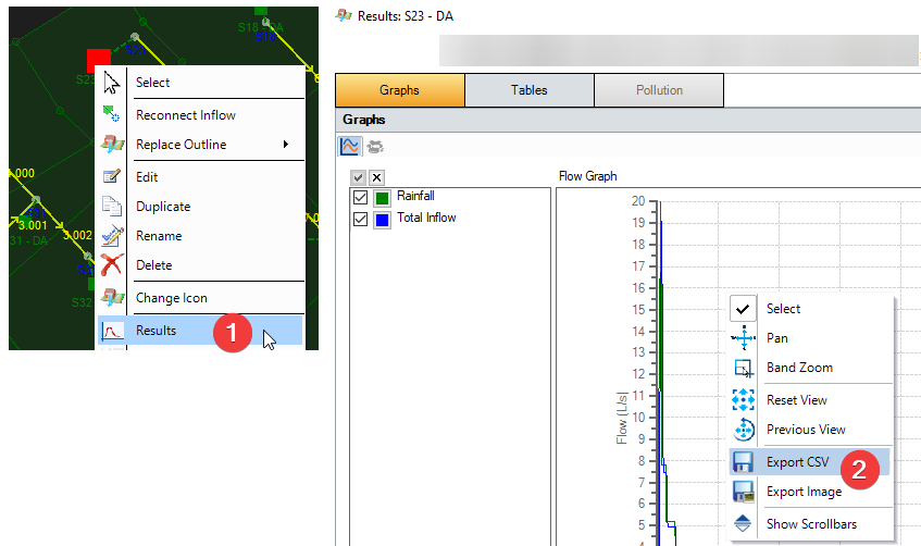 How to import rainfall from an InfoDrainage model into InfoWorks ICM