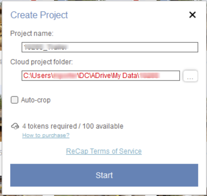 The Selected Folder Is Not On An Autodesk Connected Drive When Creating A Project In Recap Photo