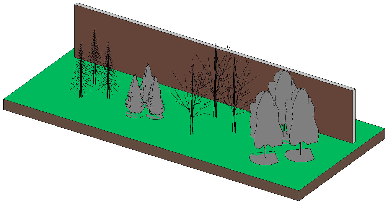 Some planting families don't render in Revit