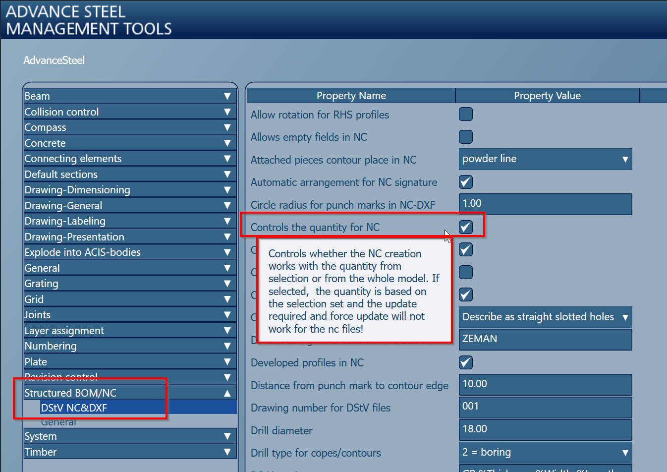 Newly created NC files shown as "Unknown" in Document Manager in Advance Steel