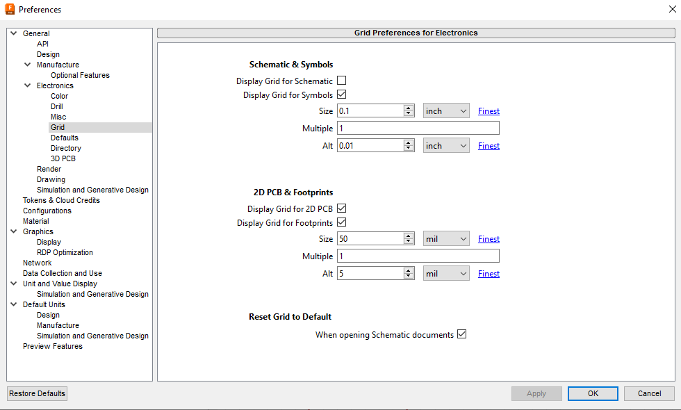 How to freely move components on a Fusion Electronics PCB design
