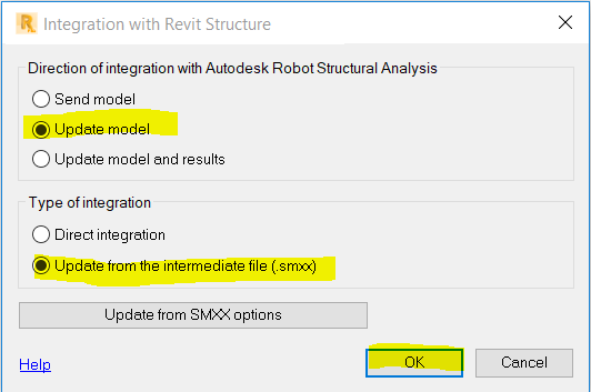 How to transfer models between different versions of Revit Structure and Robot Structural Analysis