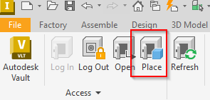 Inventor hangs when connected to Vault with a specific Assembly