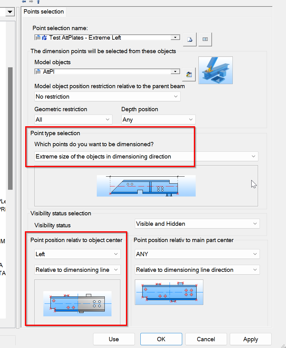 Dimension for attached plates on curved beams working inconsistently in ...