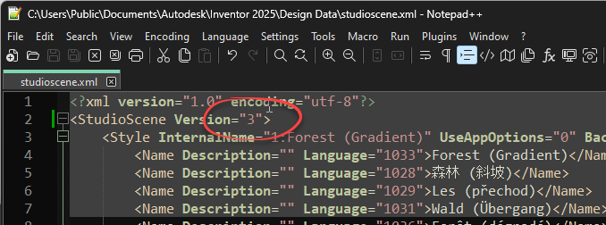 Migration still required when using Inventor Style Library Manager 2025