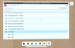 Autodesk Workshop XR에서 모델의 요소 비활성화