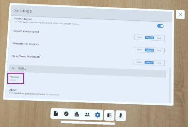 Como verificar a versão do Autodesk Workshop XR