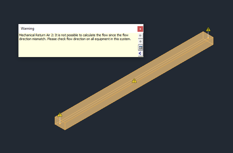 How to disable warning messages when drawing Ductwork in Revit