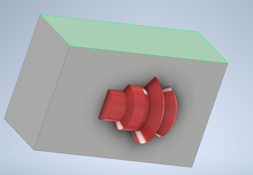 How To Subtract One Solid Body From Another In Inventor Part Using