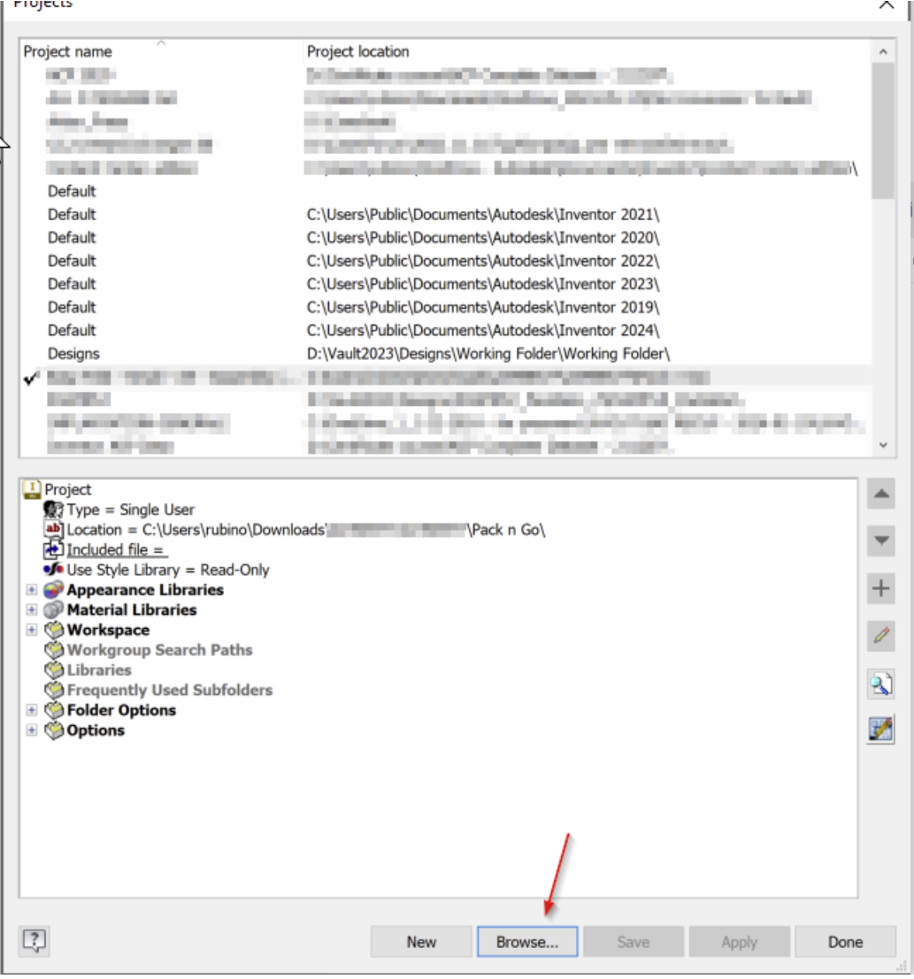 When starting Inventor the warning appears 'ILogic Activation Error' and Materials are missing ...