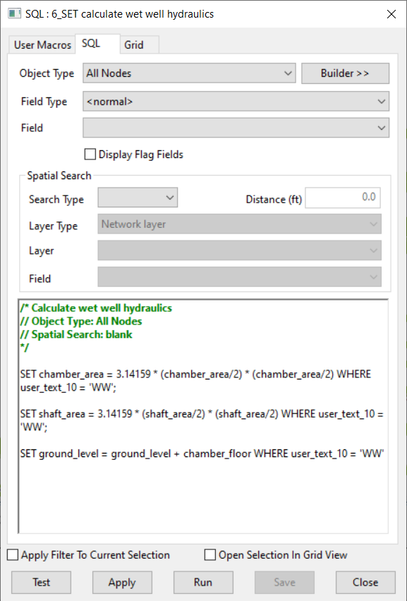 Importing InfoSewer to InfoWorks ICM - Step 8: Import Wet Well Hydraulics