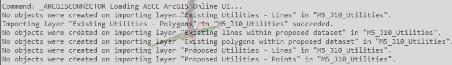 Not able to load data from ArcGIS Connector in Civil 3D and Infraworks