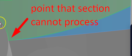 "Create Profile And Section View: problems encountered while executing this command" warning ...