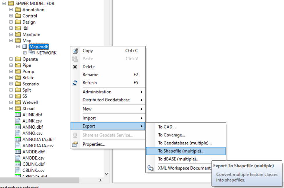 Importing InfoSewer to InfoWorks ICM - Step 2: Import Links and Correct Geometry