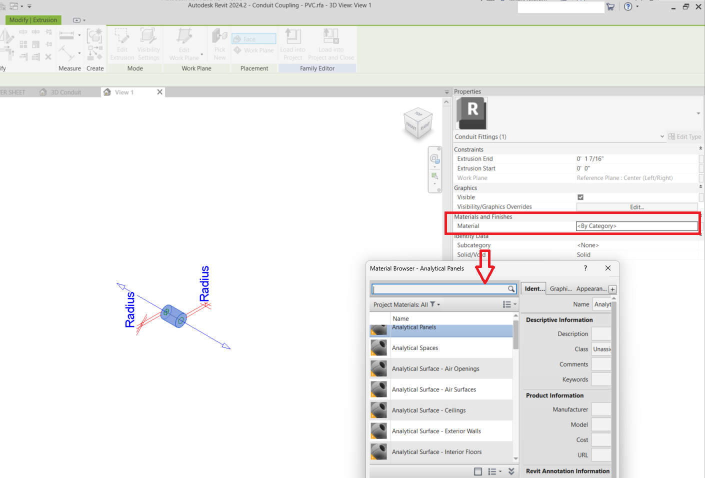 ‘Solid’ appears for walls, conduits exported from Revit in Navisworks