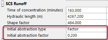 在 ICM SWMM 中使用 SCS 曲线布线模型对径流进行建模