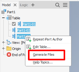 如何将 iPart 和 iAssambly 检入到 Vault，包括变量及其名称