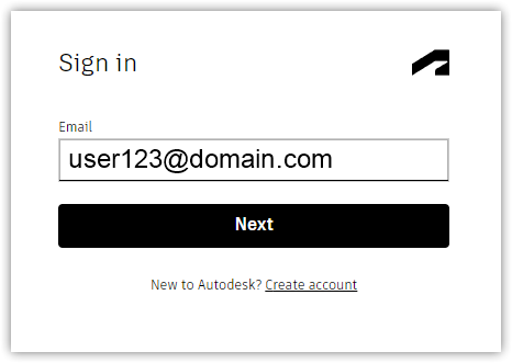 通过 Autodesk 单点登录登录后，Autodesk Account 或应用程序中的电子邮件不匹配