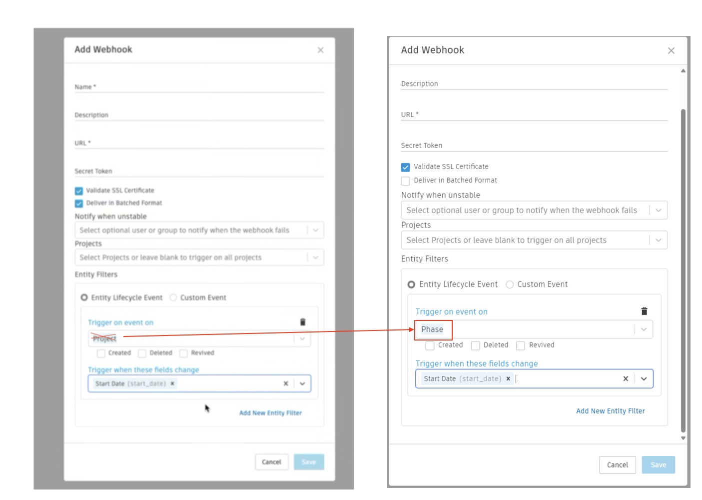 Start Date and End Date are not populated to fields in Flow Production ...