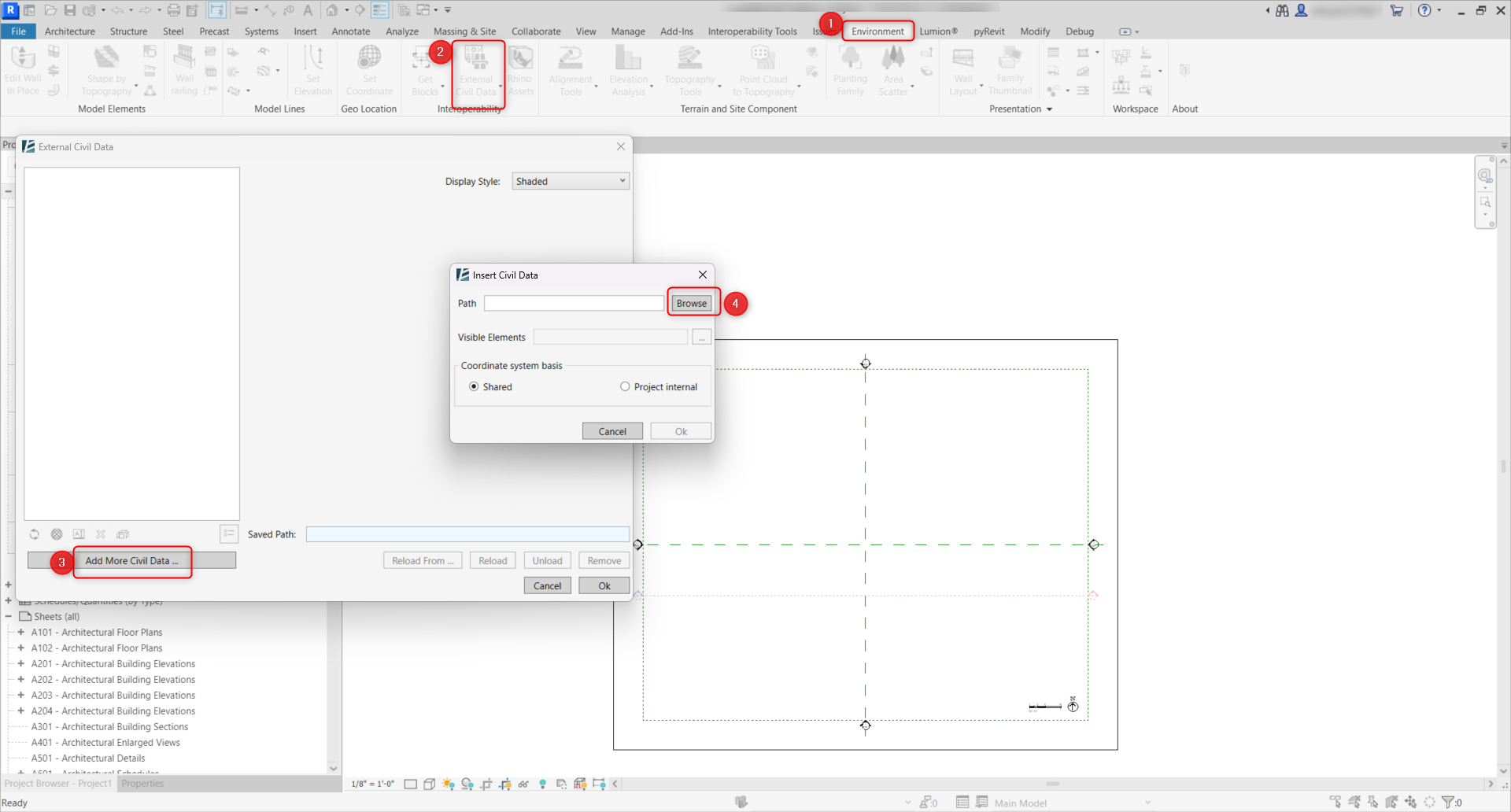 How To Share A Toposurface Between Revit And Civil 3d