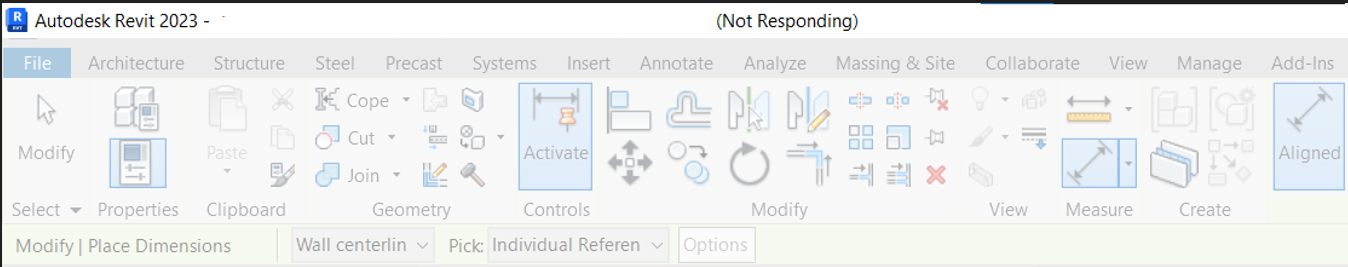 "Autodesk Revit is not responding" when opening or working on a Revit model