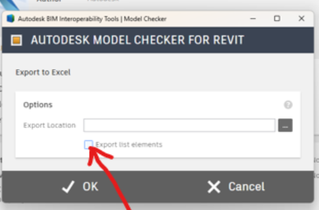 When running a model health check review in Revit, the elements per ...