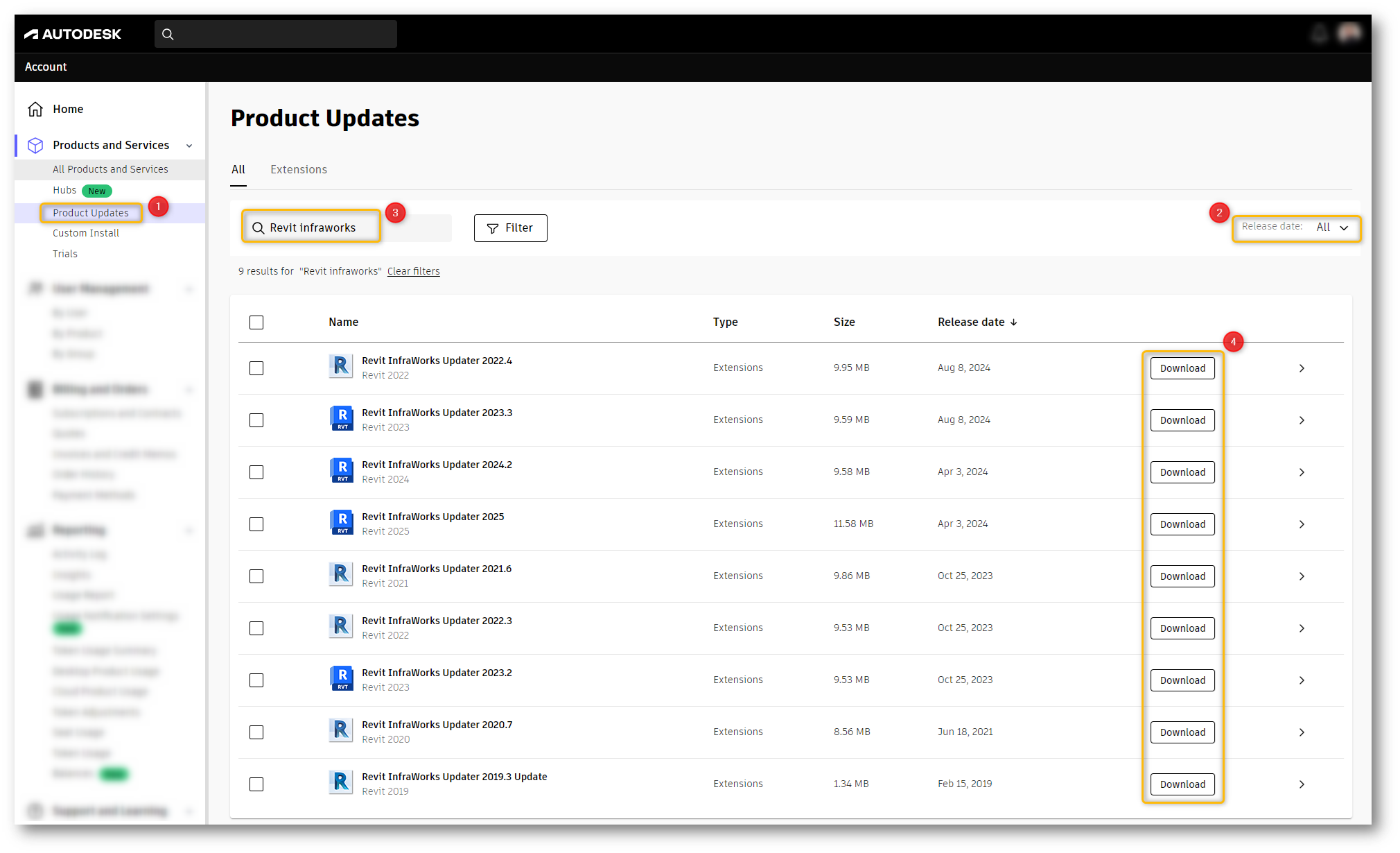 Help | Where to find InfraWorks Export to Revit | Autodesk