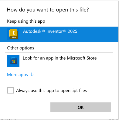 Inventor files are shown with same Inventor 'I' icon instead of ...
