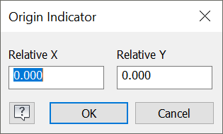 When using ordinate dimension if the origin is moved all dimensions change to zero in Inventor